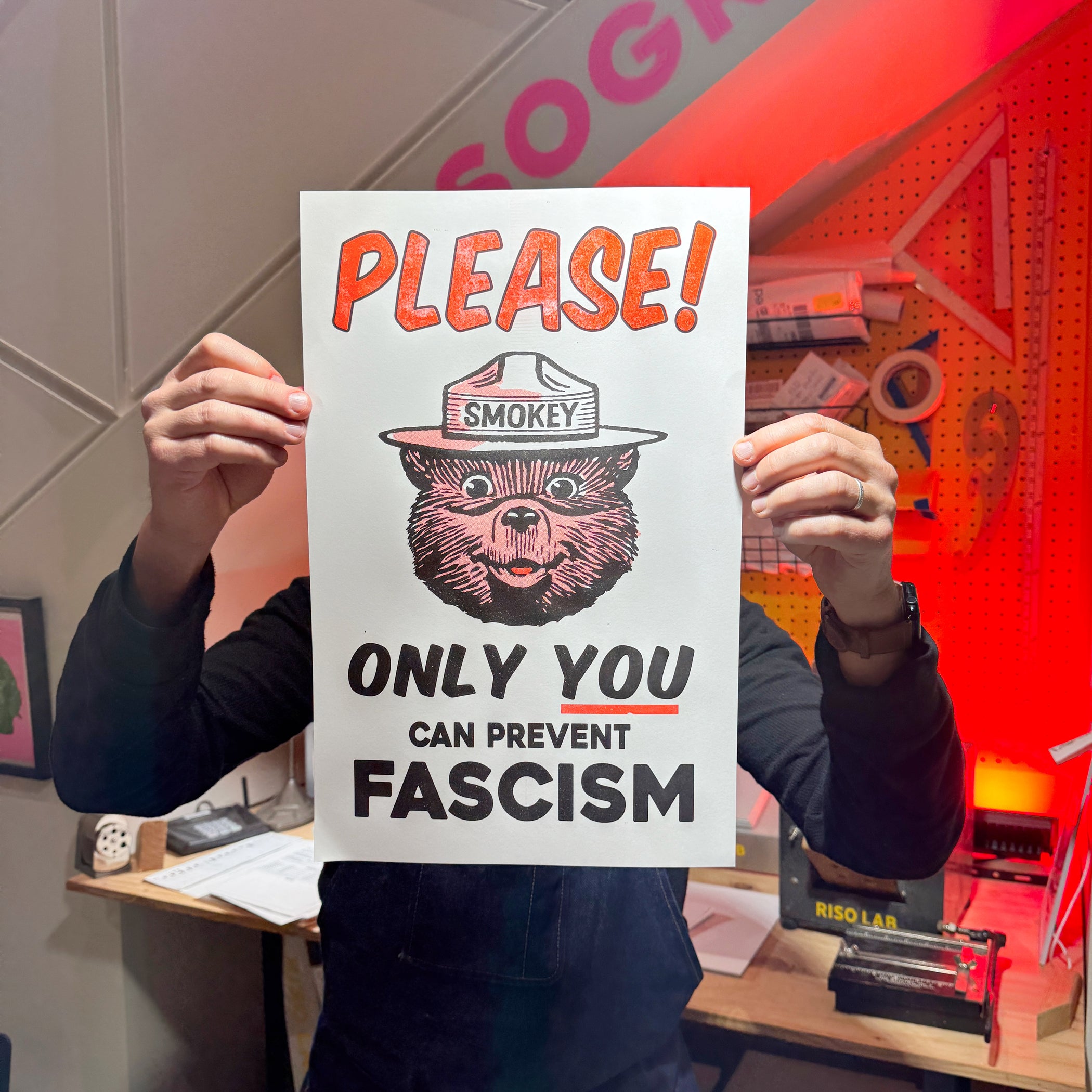 Smokey poster (set of 5) — The Compound Gallery