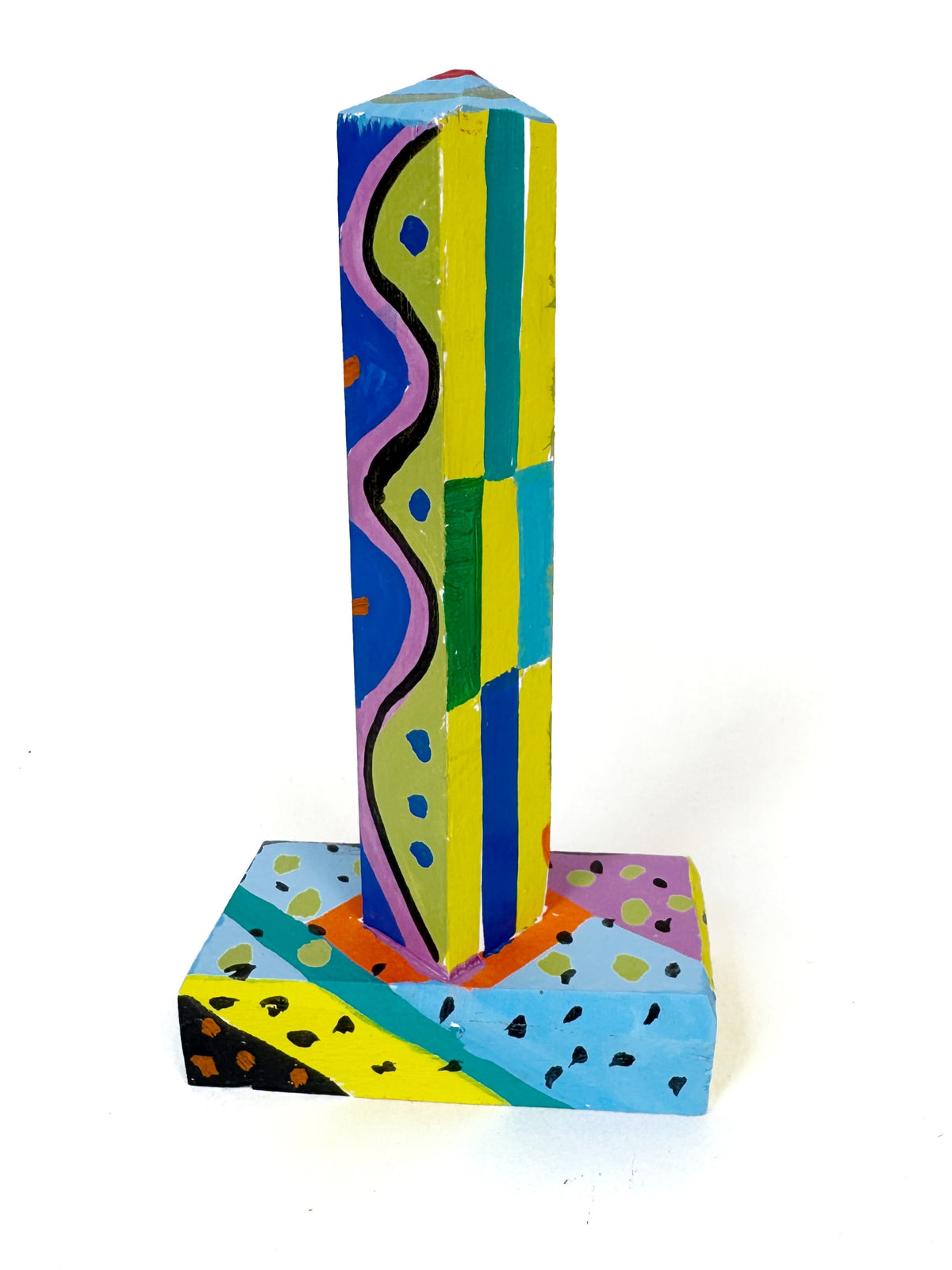 Colorful Totem Stand 2 — The Compound Gallery